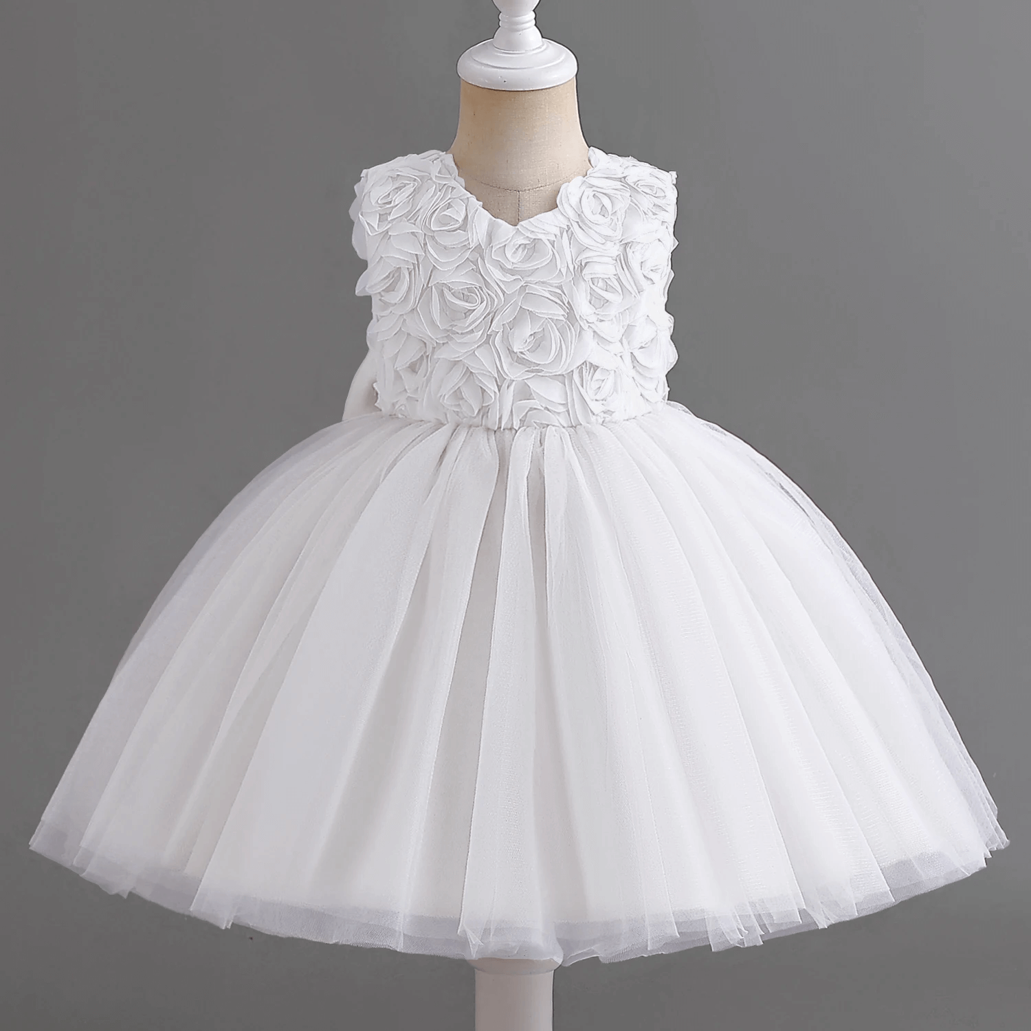 Robe Blanche Petite Fille Bapteme | Lola et Noé